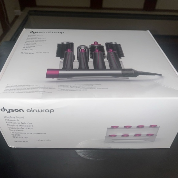 Dyson | Accessories | Dyson Airwrap Display Stand White Fuchsia New In ...